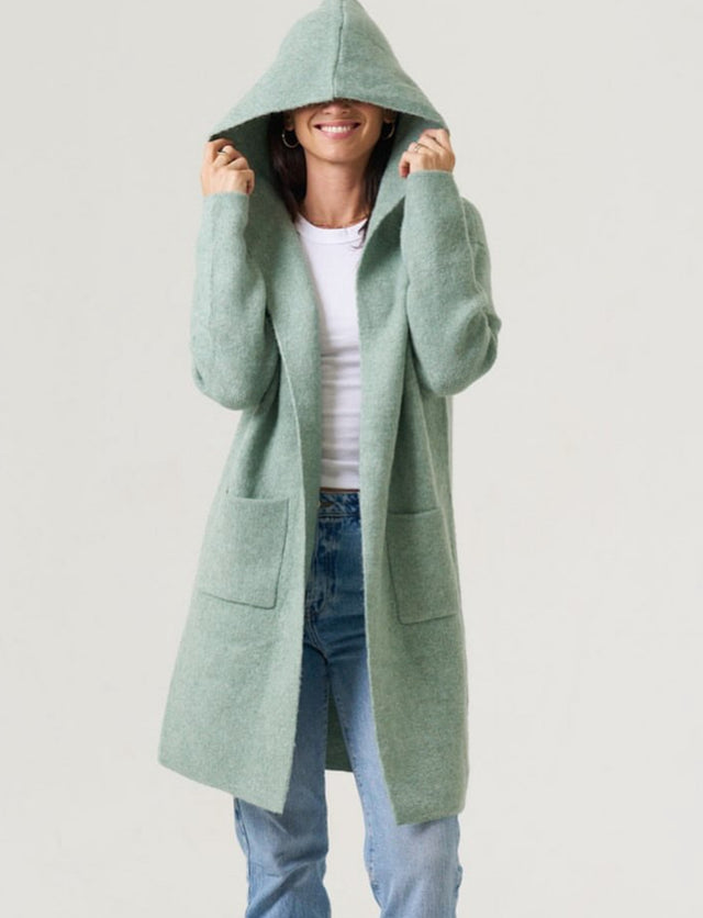 Mint Green Oversized Hoodie - Sweaters Australia