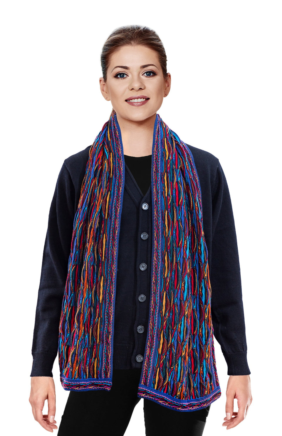 Wave Bright Scarf for Sale - Sweaters Australia