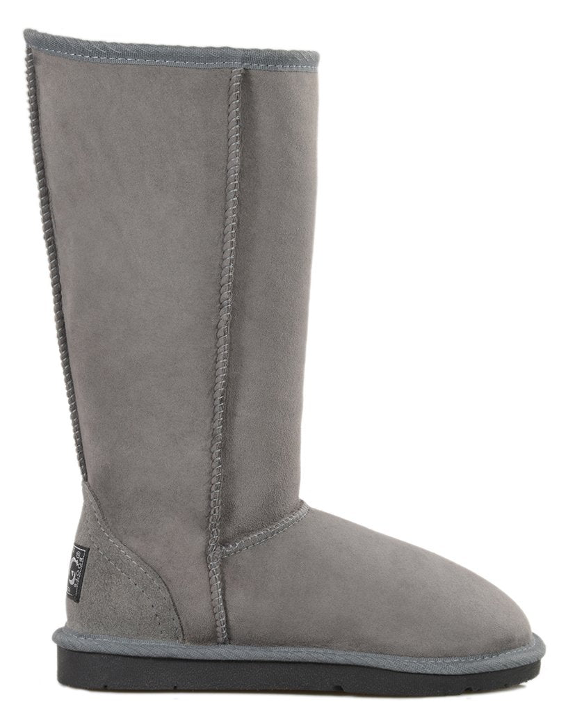 Ladies Grey Classic Tall Boots for Sale - Sweaters Australia
